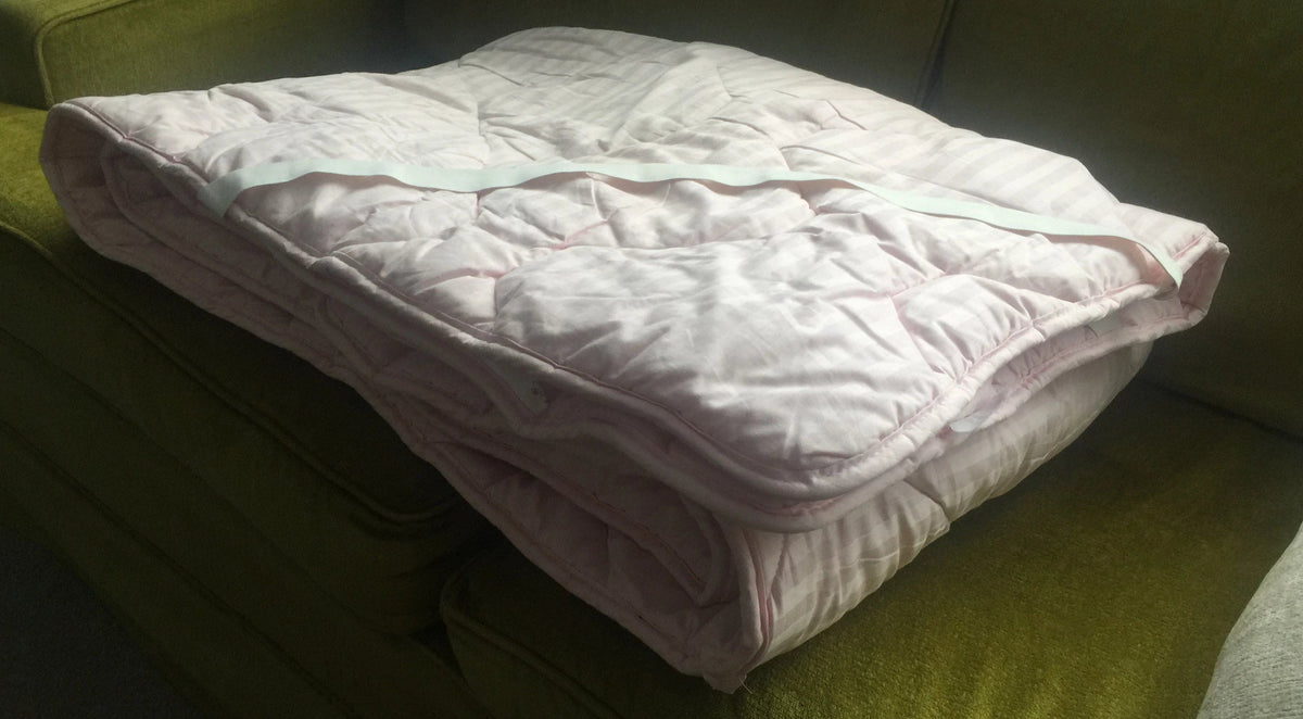 Queen Pure Wool Comfort Topper- 500gsm With Strap